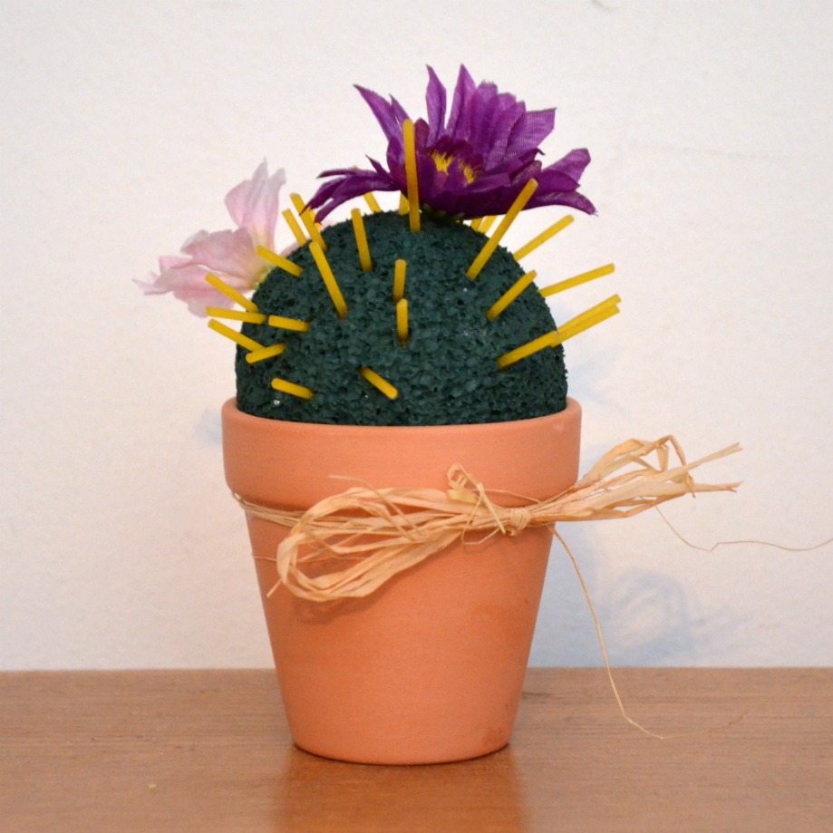Simple Cactus Craft for Kids - One Artsy Mama