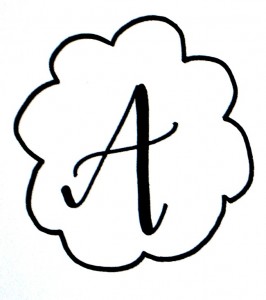 Basic Hand Lettering: Drawing a Monogram - Amy Latta Creations