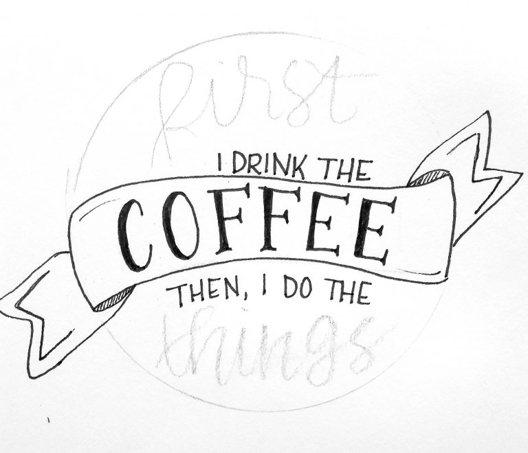 Basic Hand Lettering: Creating Round Designs - Amy Latta Creations