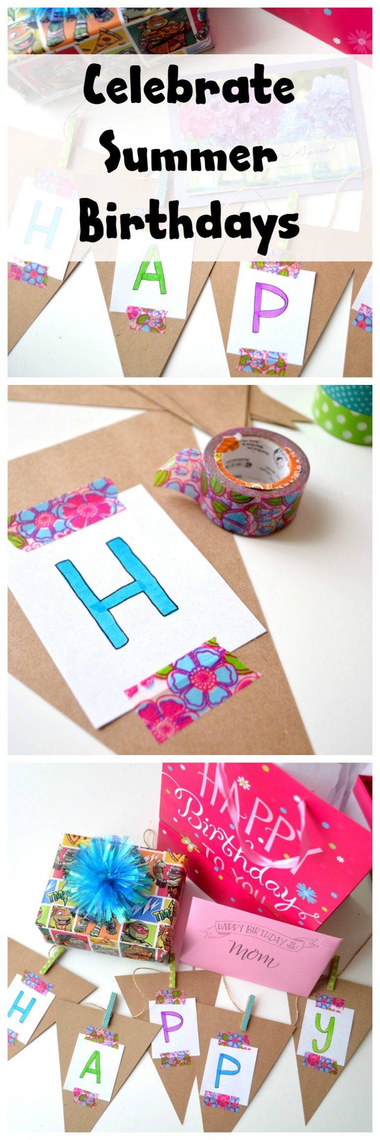 Celebrate Summer Birthdays - Amy Latta Creations