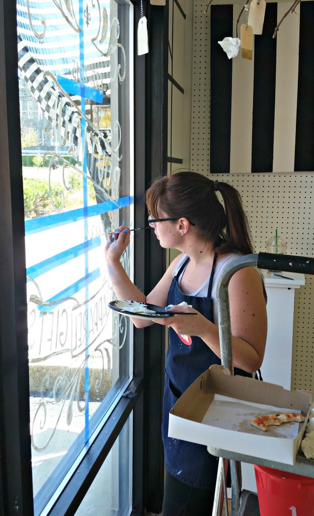 Hand Lettering: Shop Window - Amy Latta Creations