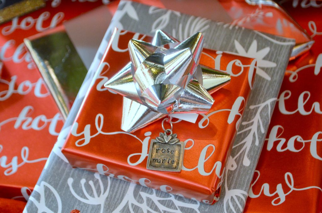 Metal Stamped Gift Tag Ornament - Amy Latta Creations