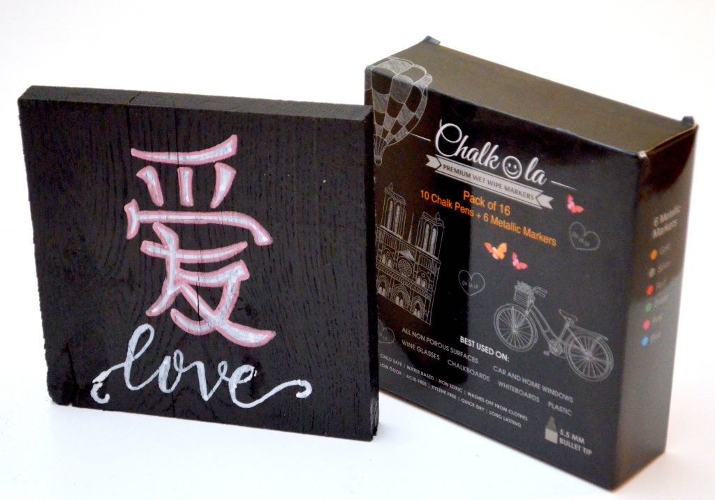 Love in any Language: Chinese Chalkboard Sign - Amy Latta Creations