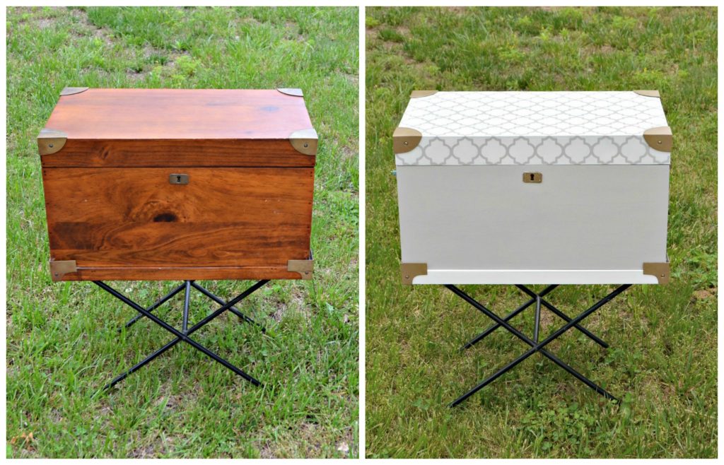 Painted Wooden Chest: A Makeover with FolkArt Home Decor Chalk Paint ...