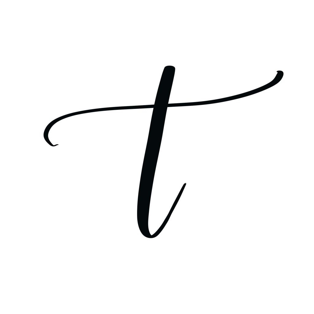 Hand Lettering Flourishes: Crossing Your T's - Amy Latta Creations