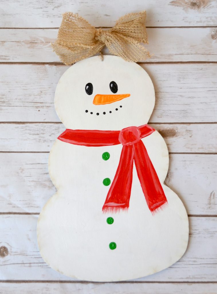 Reversible Fall & Winter Front Door Sign - Amy Latta Creations