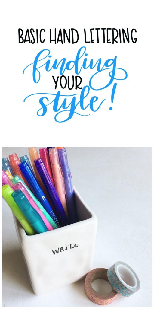 Hand Lettering: Finding Your Own Style - Amy Latta Creations