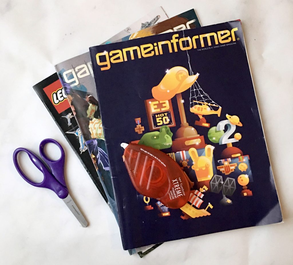 DIY Video Gamer Collage - Amy Latta Creations