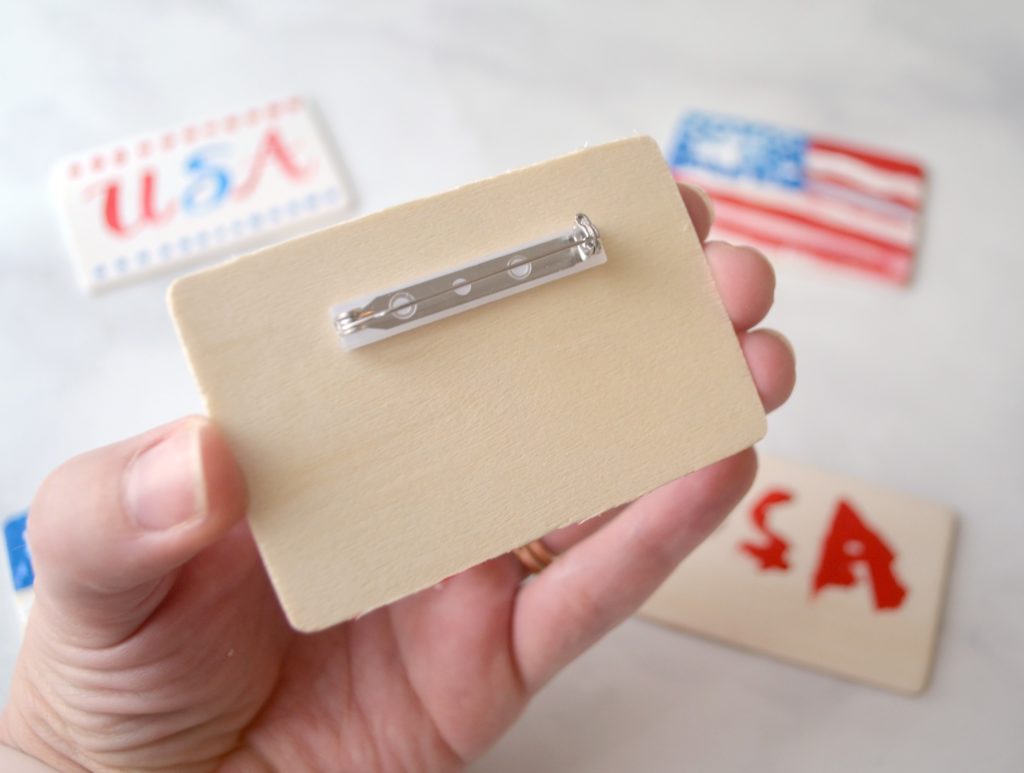 Patriotic Flag Pins - Amy Latta Creations