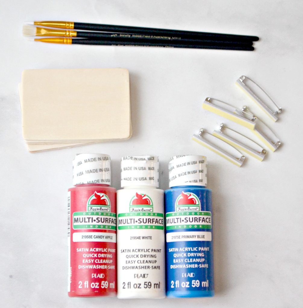 Patriotic Flag Pins - Amy Latta Creations