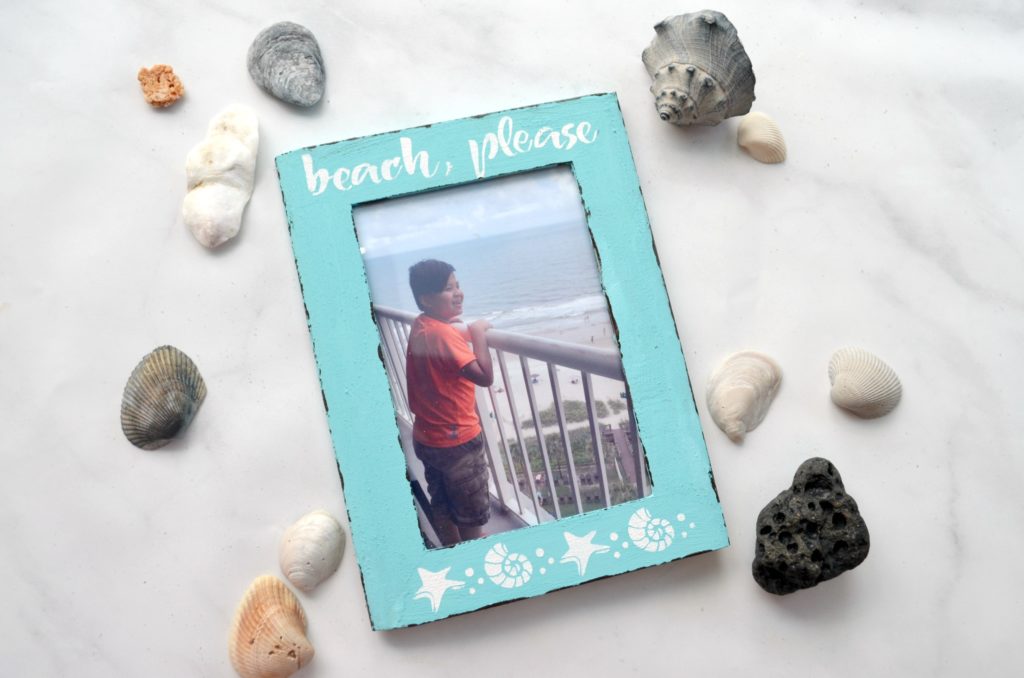 Coastal Beach Photo Frame - Amy Latta Creations