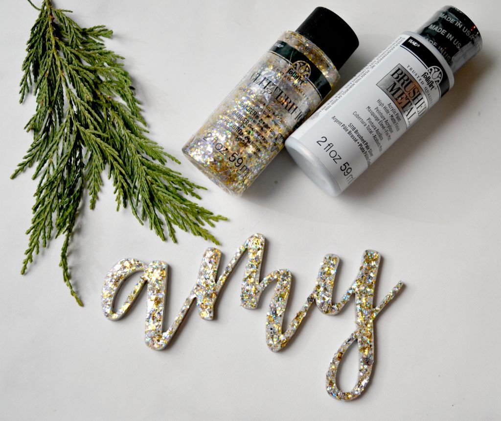 Personalized Snowflake Name Kits from Craft Cuts - Amy Latta Creations