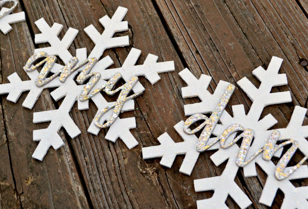 Personalized Snowflake Name Kits from Craft Cuts - Amy Latta Creations