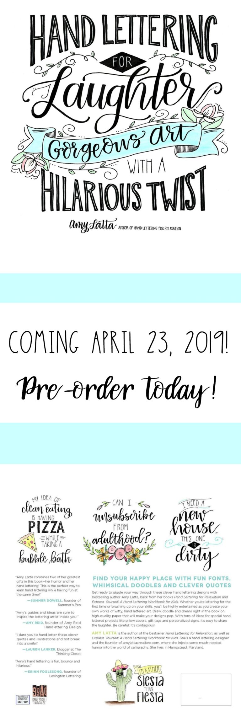 30 DAYS AWAY: Hand Lettering for Laughter - Amy Latta Creations
