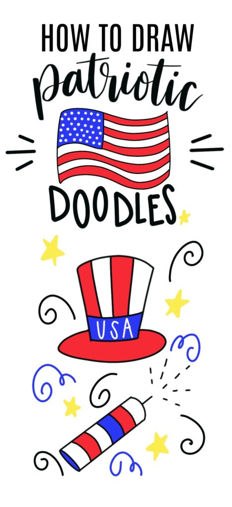 How to Draw Patriotic Doodles - Amy Latta Creations