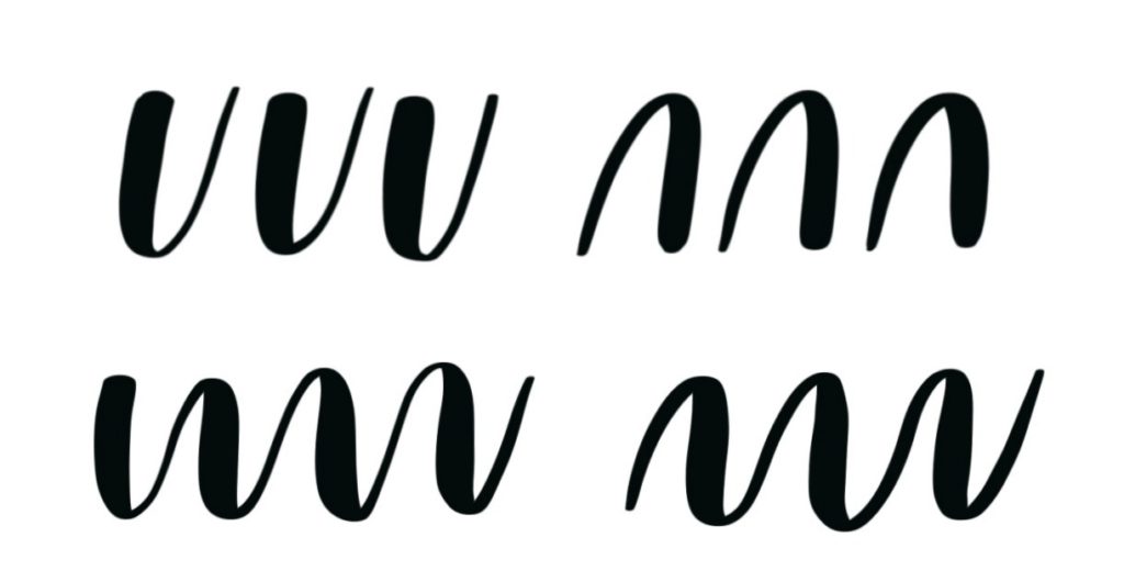 Free Hand Lettering Practice Sheet: A - Amy Latta Creations