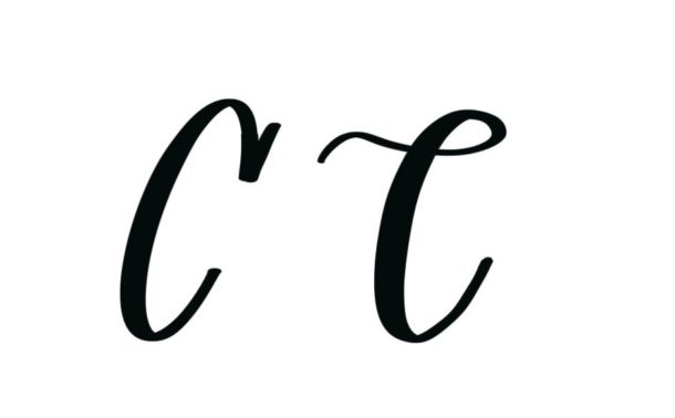Free Hand Lettering Practice Sheets: C - Amy Latta Creations