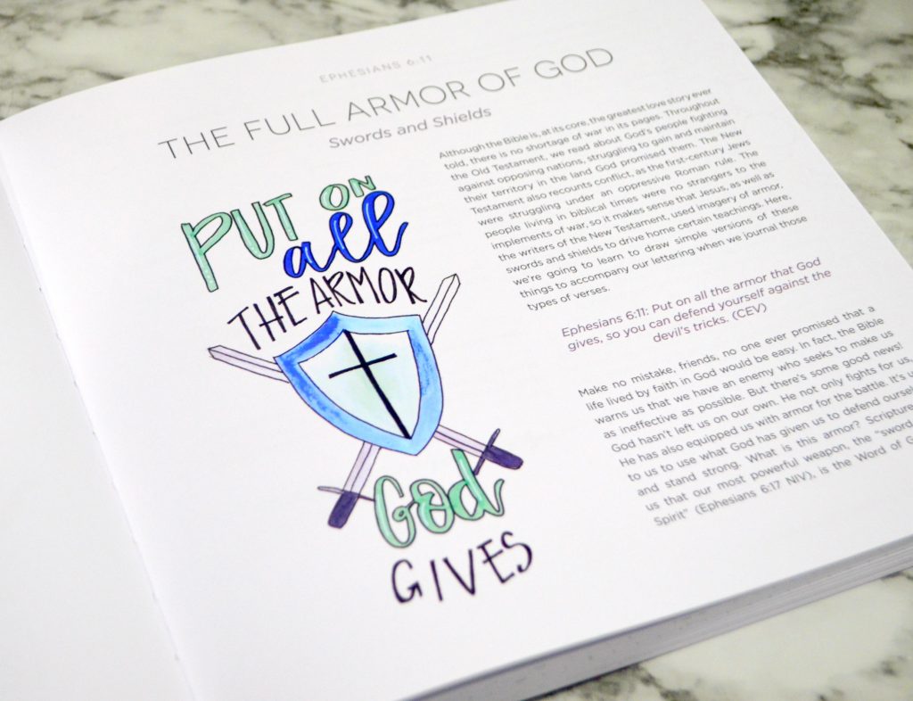 Hand Lettering for Faith: A Bible Journaling Book - Amy Latta Creations