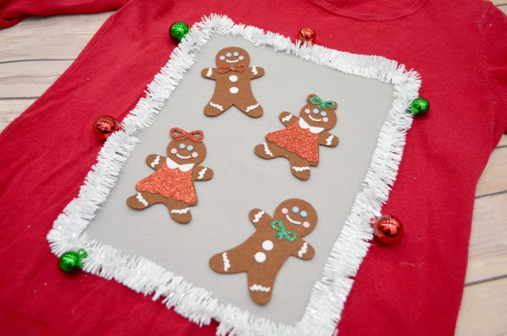 DIY Ugly Sweater: Gingerbread Men - Amy Latta Creations
