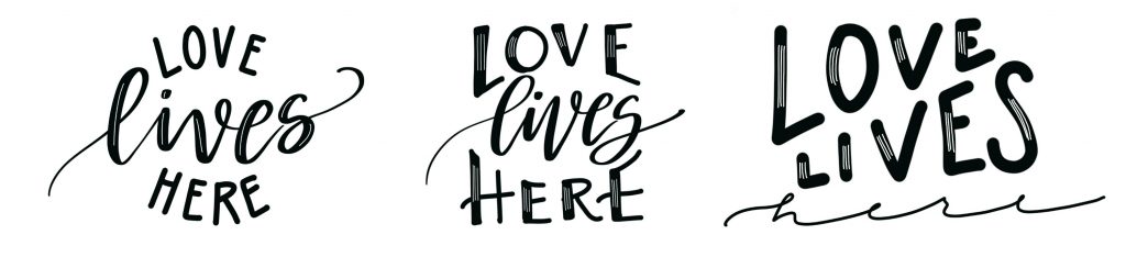 Hand Lettering: Thumbnail Sketches - Amy Latta Creations