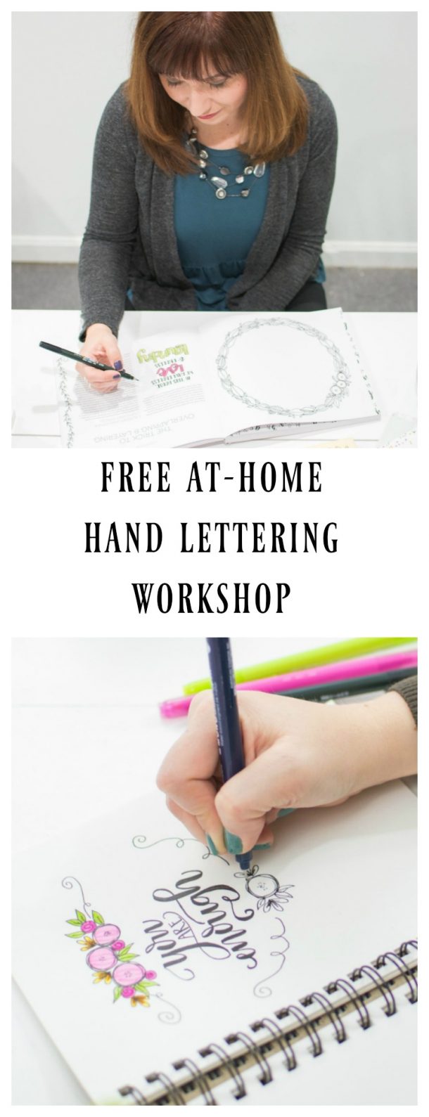 Free At-Home Hand Lettering Workshop - Amy Latta Creations