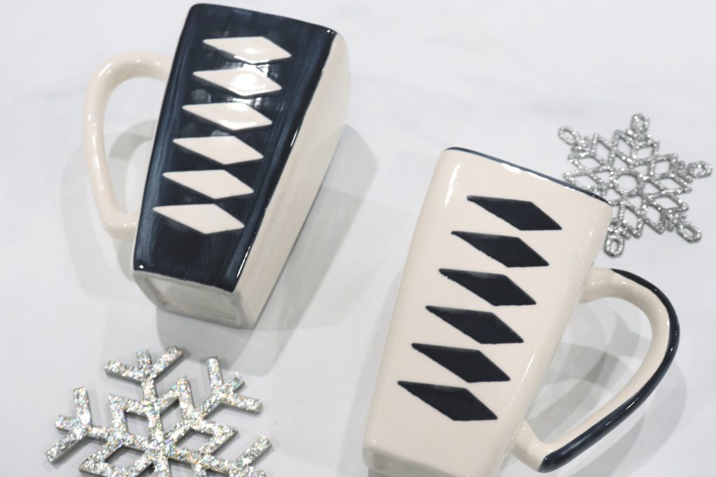 DIY At-Home Mid Mod Mugs - Amy Latta Creations