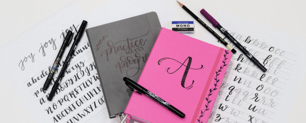 Basic Hand Lettering: Alphabet Practice - Amy Latta Creations