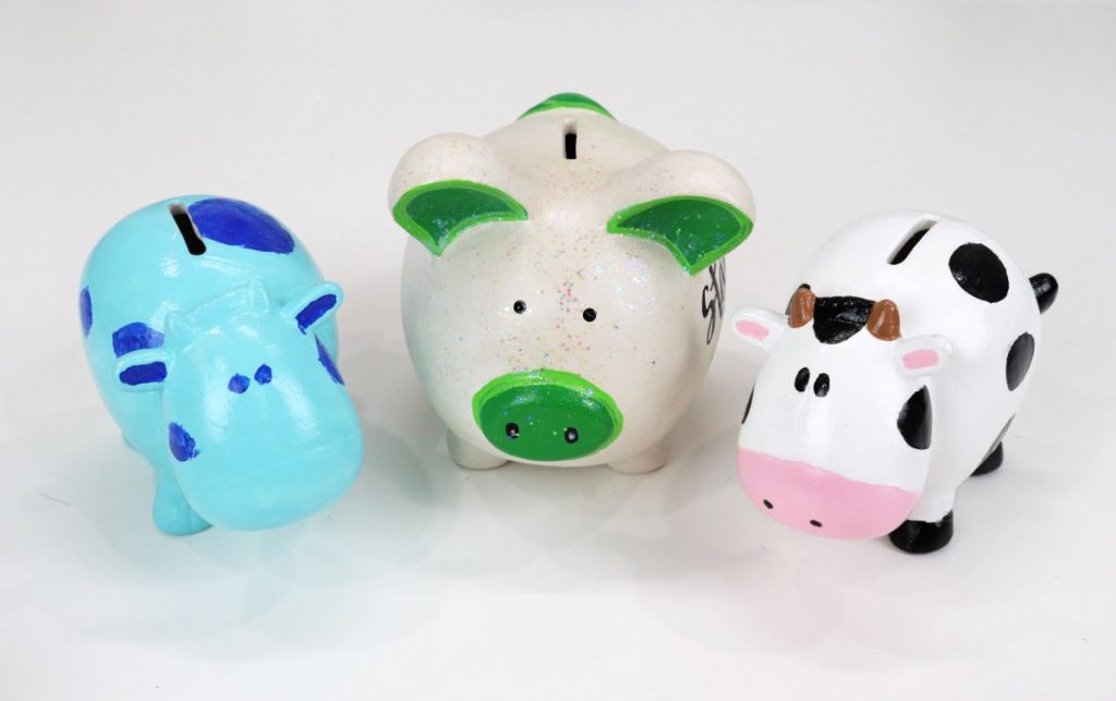 DIY Barnyard Friends Banks - Amy Latta Creations