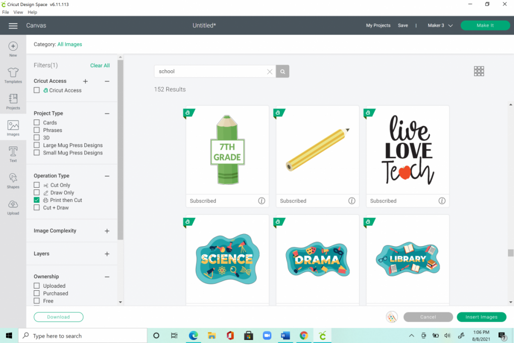 Back to School Stickers: Print then Cut with Cricut - Amy Latta Creations