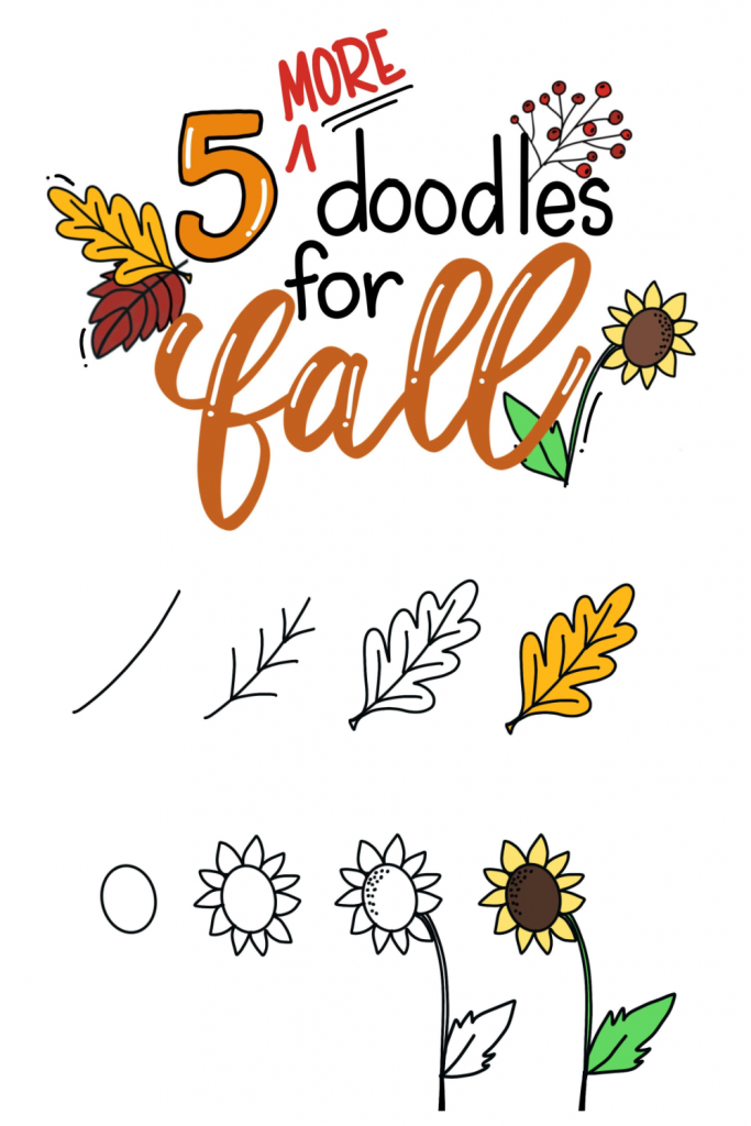 5 More Doodles for Fall - Amy Latta Creations