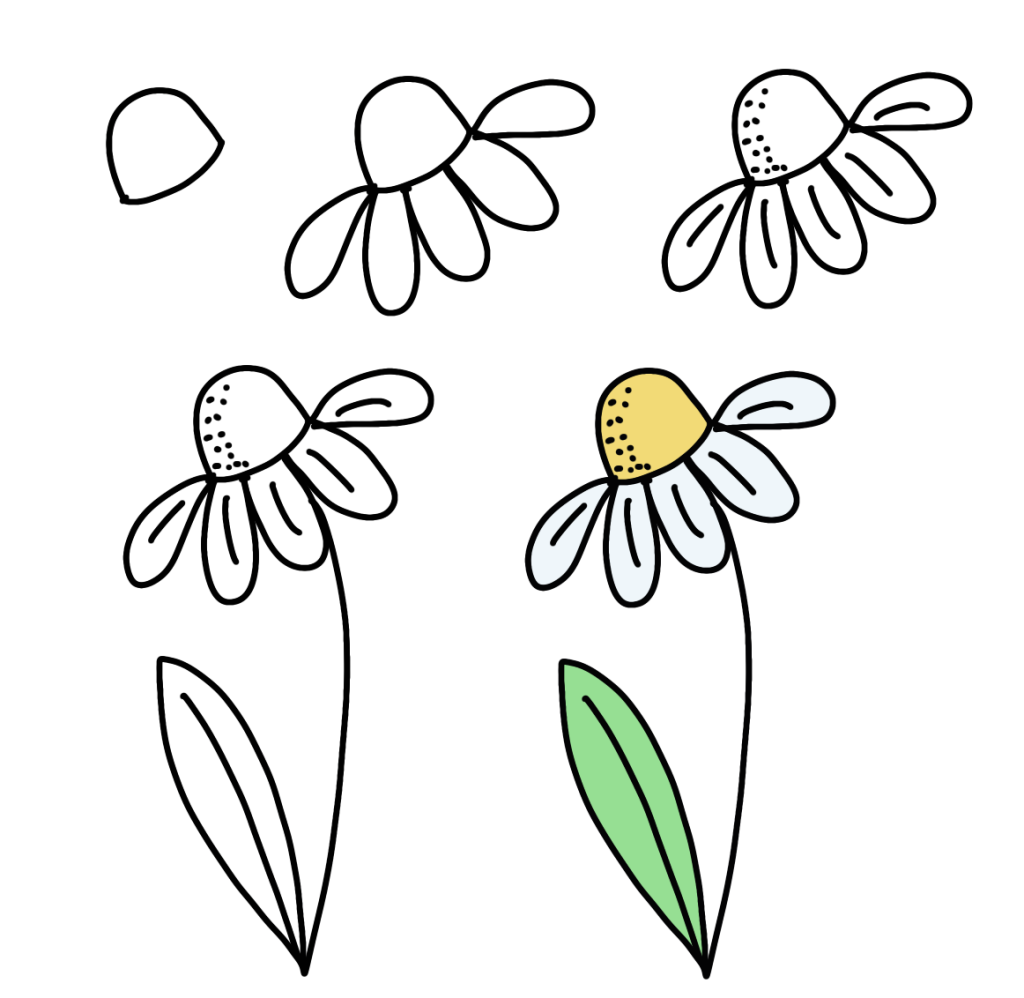 5 Flower Doodles for Spring - Amy Latta Creations
