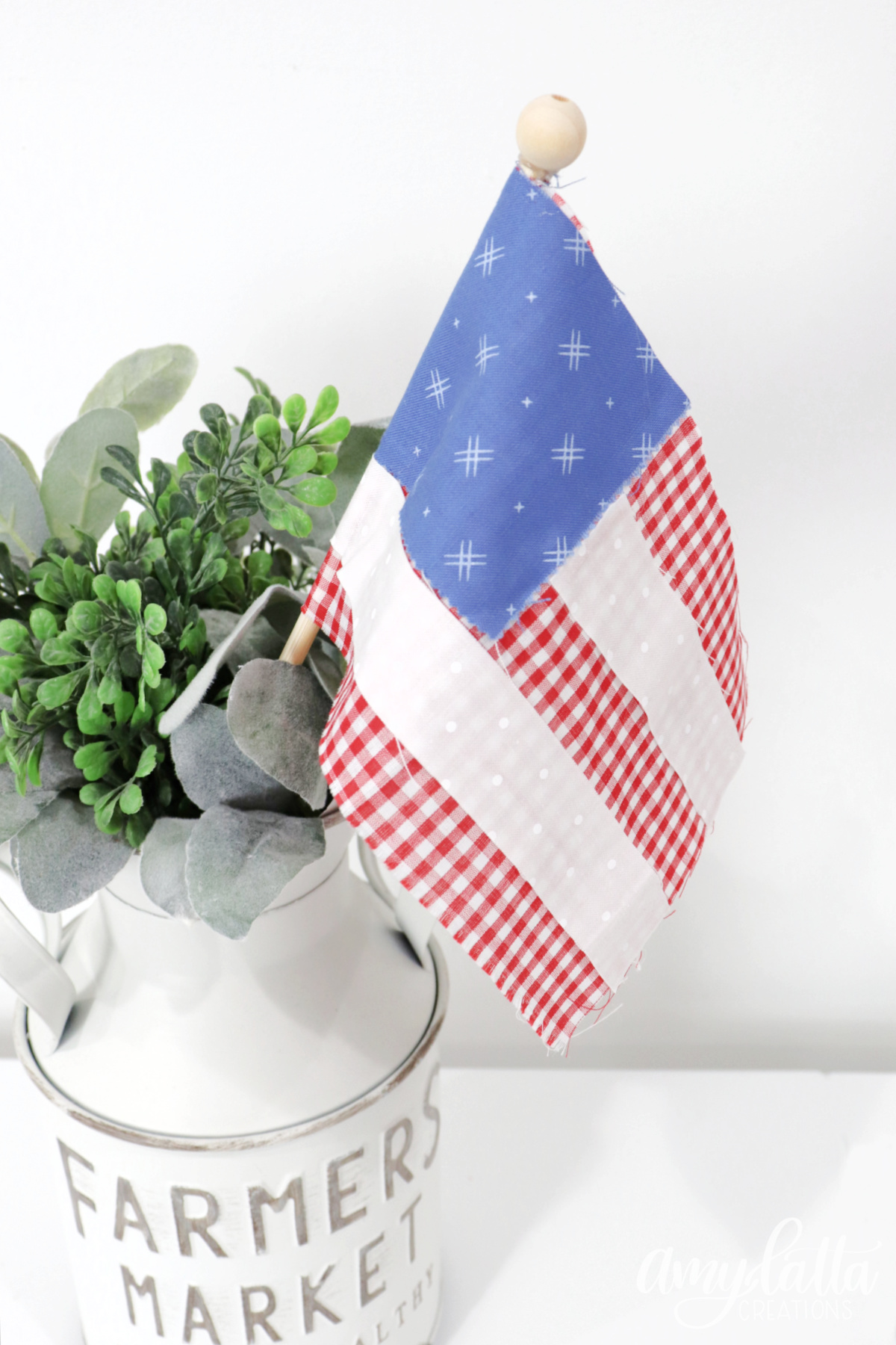 No-Sew Flags (a 5-minute project!) - Amy Latta Creations