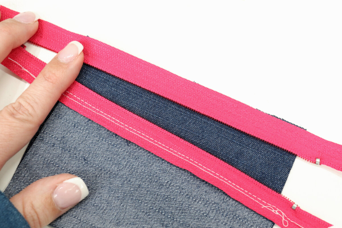 Upcycled Denim Coin Purse - Amy Latta Creations