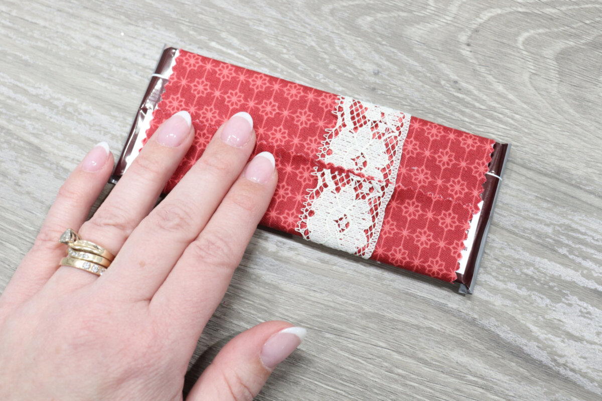 Fabric Wrapped Candy Bars - Amy Latta Creations