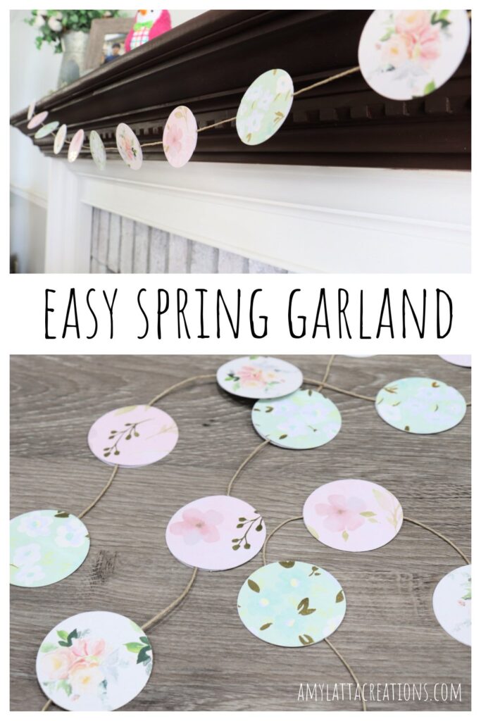 Easy Spring Garland - Amy Latta Creations