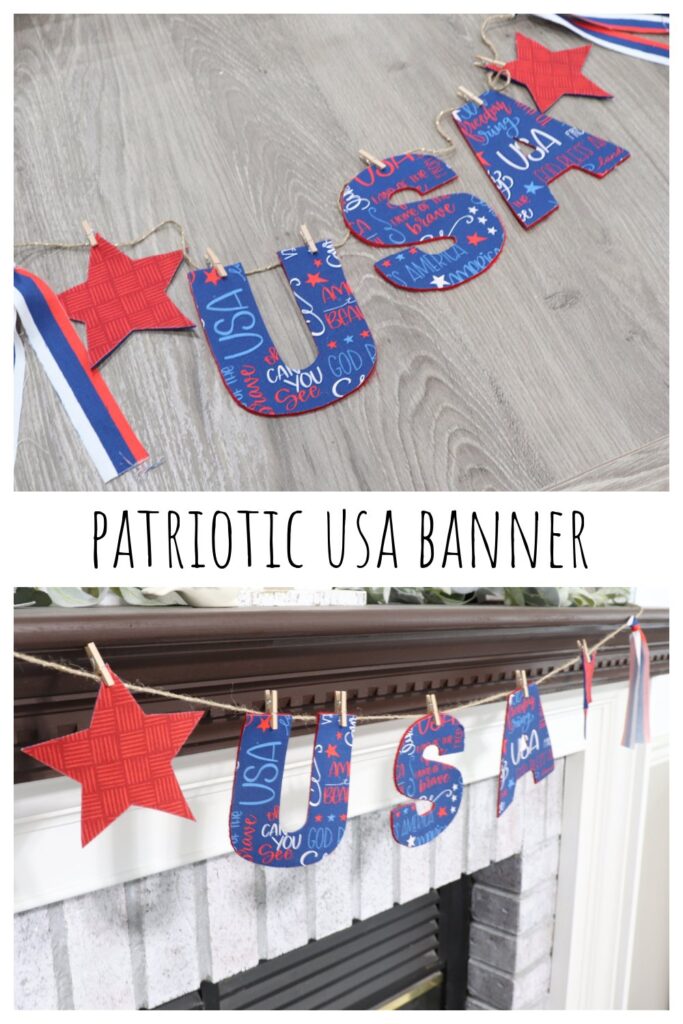 Patriotic USA Banner - Amy Latta Creations