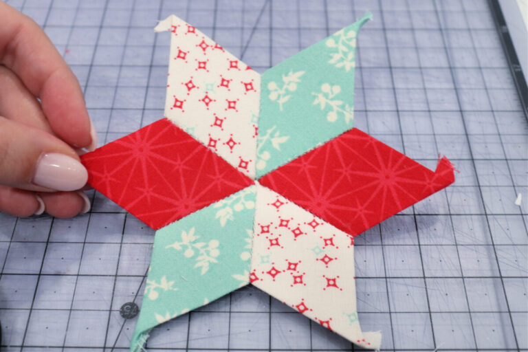 English Paper Pieced Star Ornament - Amy Latta Creations