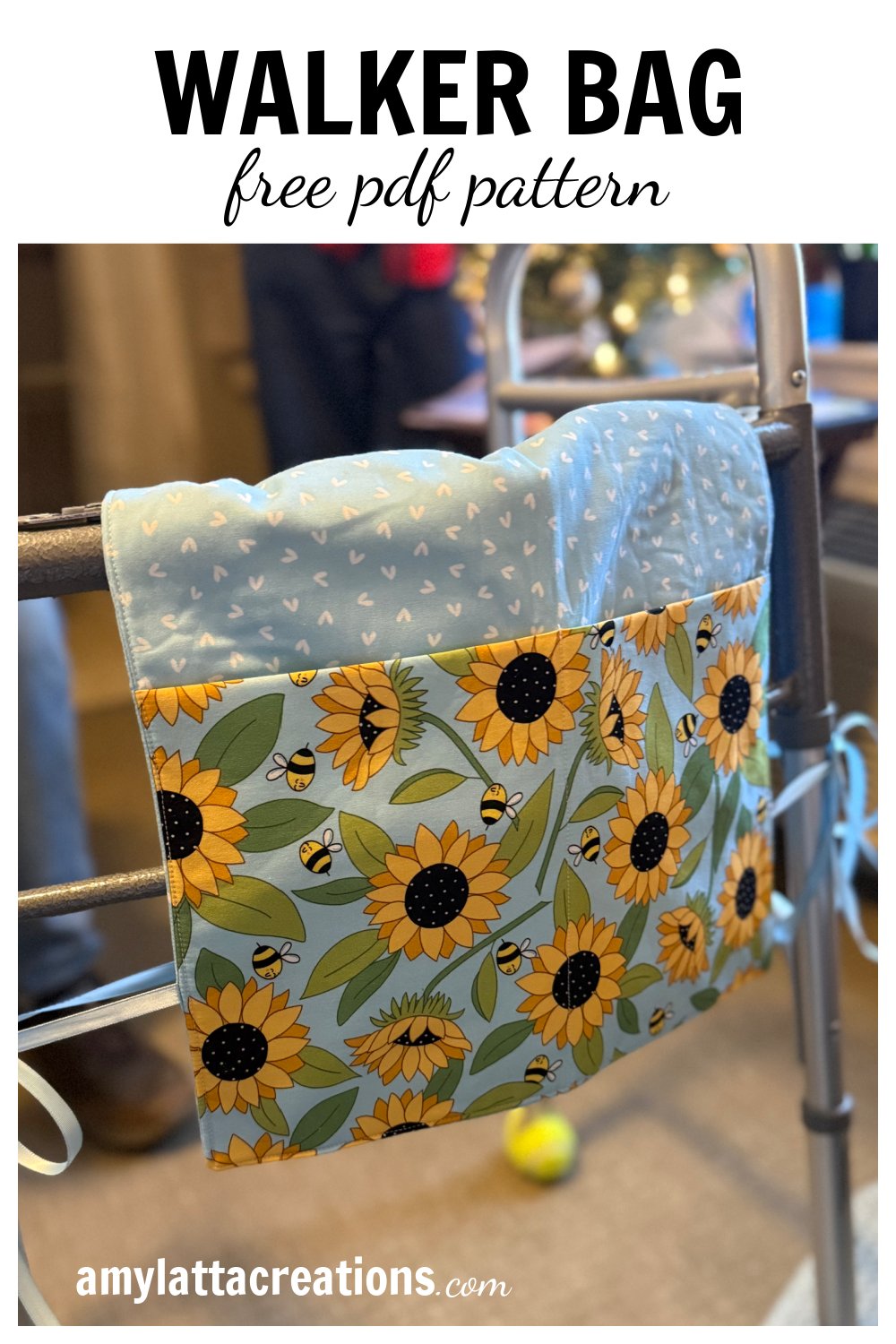 Walker Bag - free PDF pattern - Amy Latta Creations